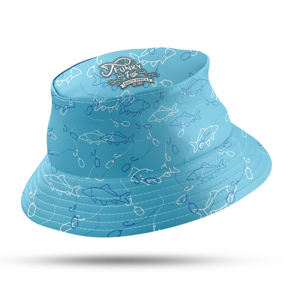 Mixed Blue Sublimated Bucket Hat – UKD Apparel and Accessories
